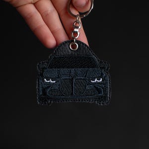 BMW M4 Custom Keychain, Embroidery Pendant Looking Like Your Car ...