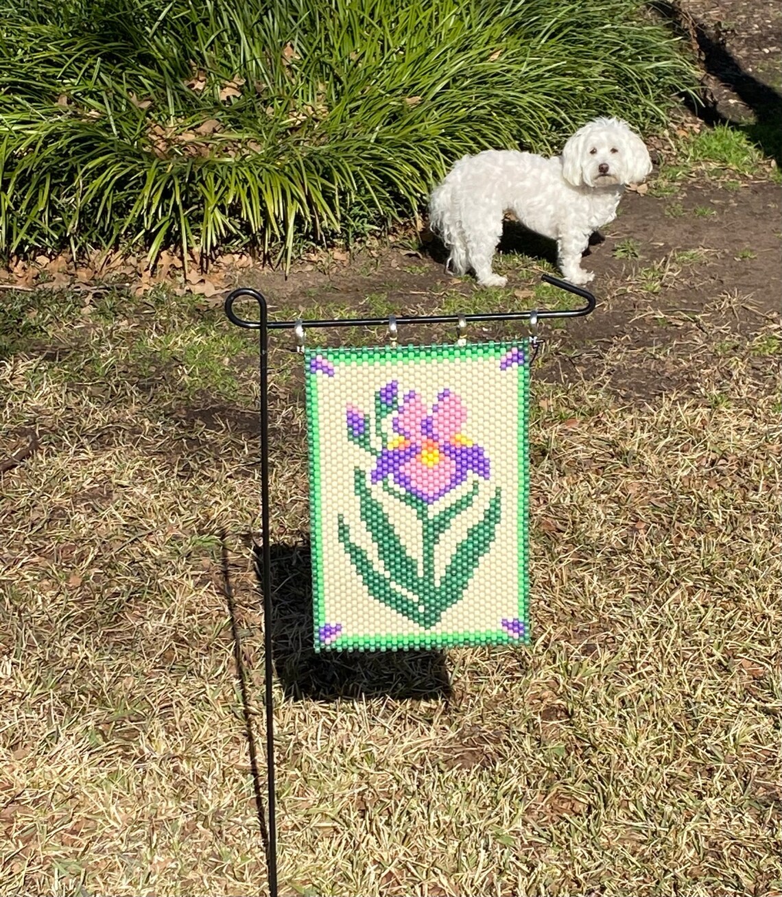 Iris Beaded Banner - Etsy