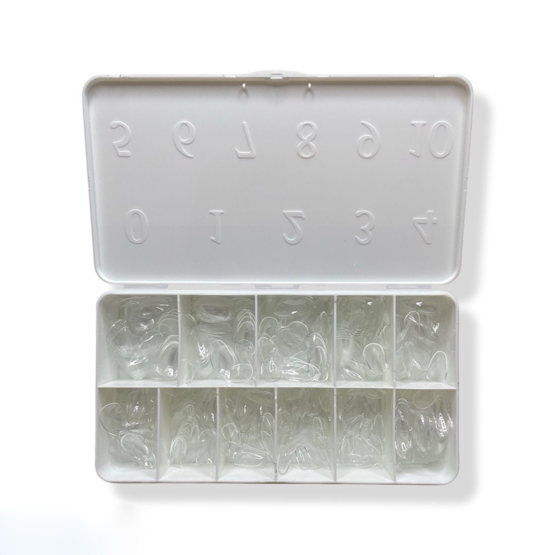 Soft Gel Full Nail Covers X-SHORT Round - Etsy