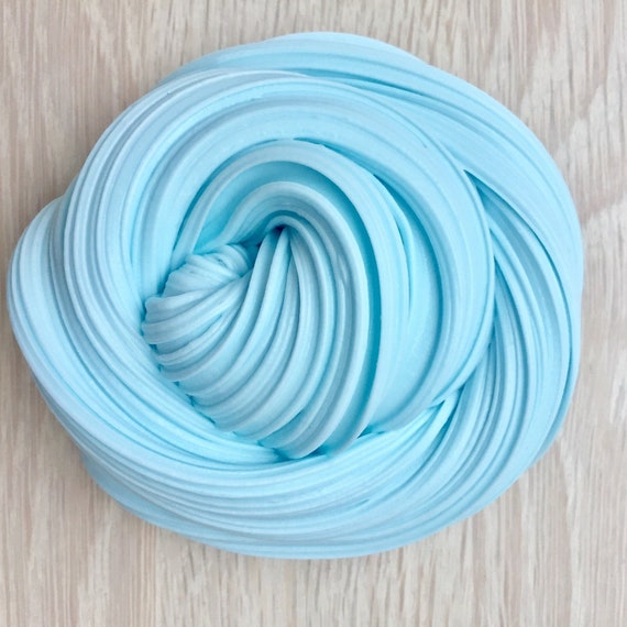 Sky Blue Clay Cloud Slime | Etsy