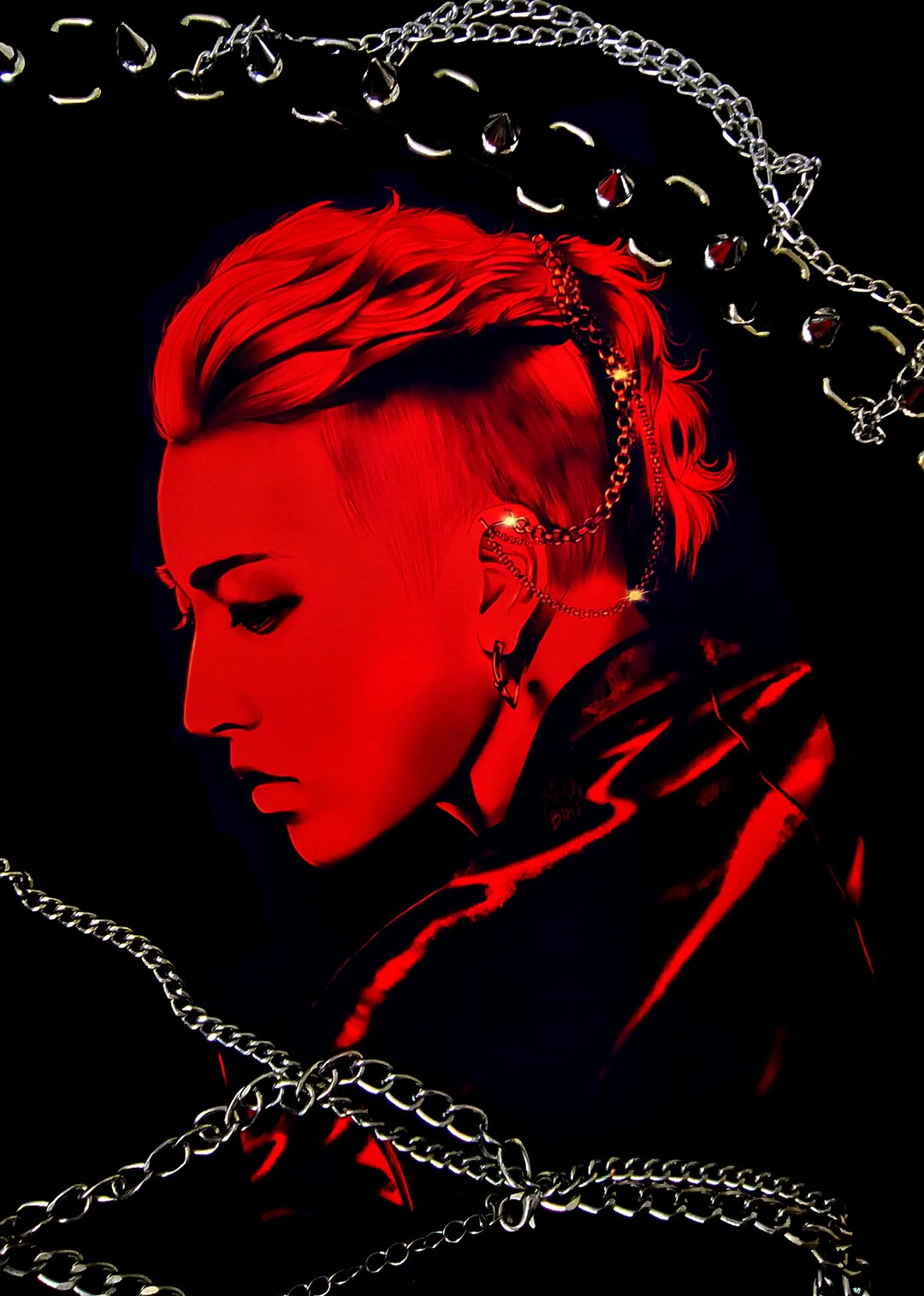 The Captain - Hongjoong Ateez Mini Print - Etsy