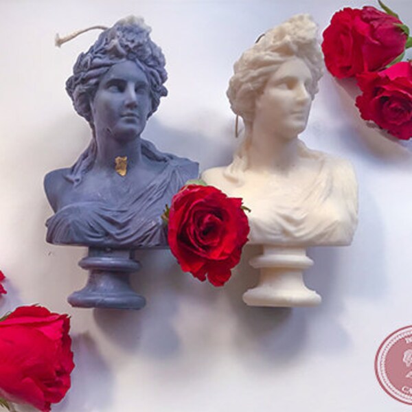 Bust Candle - Etsy UK