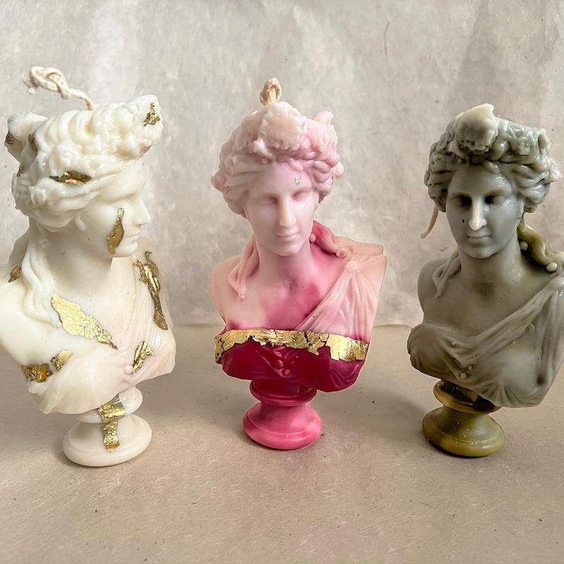 Bust Candle - Etsy UK