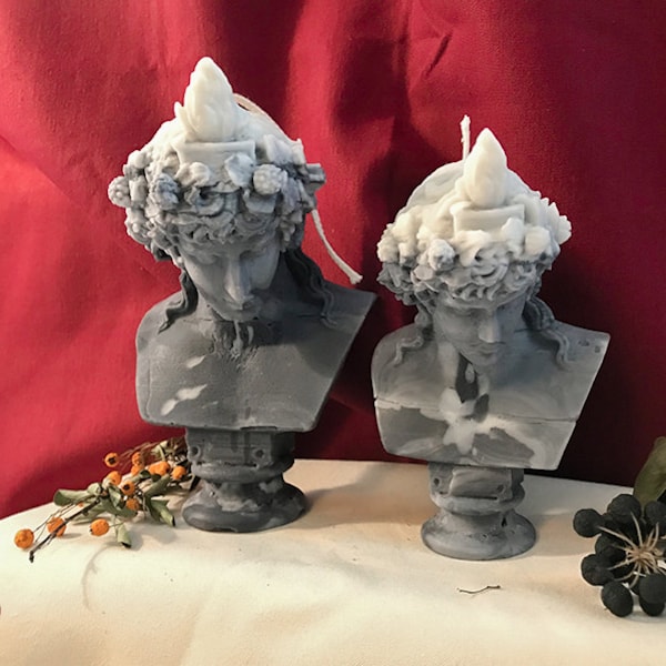 Bust Candle - Etsy