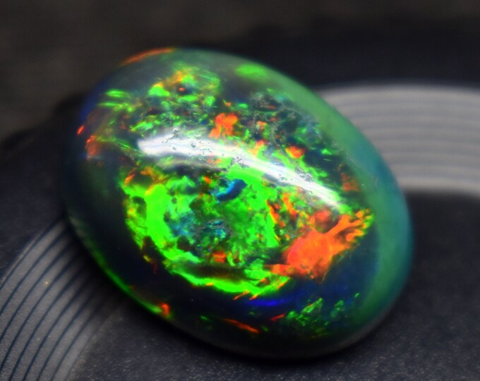 BROKEN LINE OPAL Rare Ethiopian Honeycomb Opal Smoked Gemstone 9 Ct ...