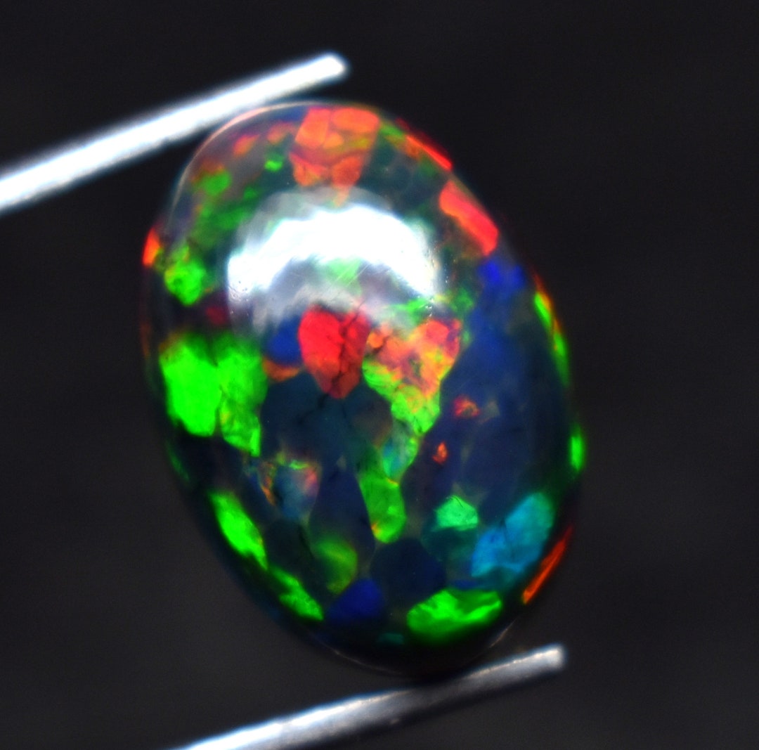 4.5carat AAA Amazing Honeycomb Fire Natural Ethiopian Black - Etsy