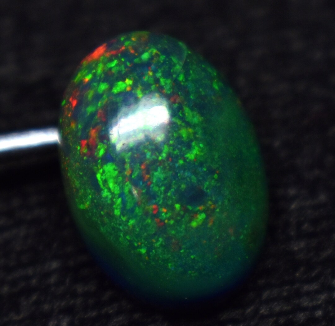 BROKEN LINE OPAL Rare Ethiopian Galaxy Fire Opal Smoked Gemstone,4 ...