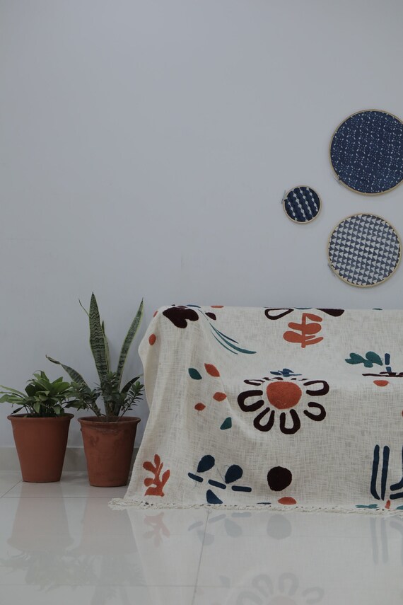 Embroidered Throws and Blankets 50x70 Blankets Throw - Etsy