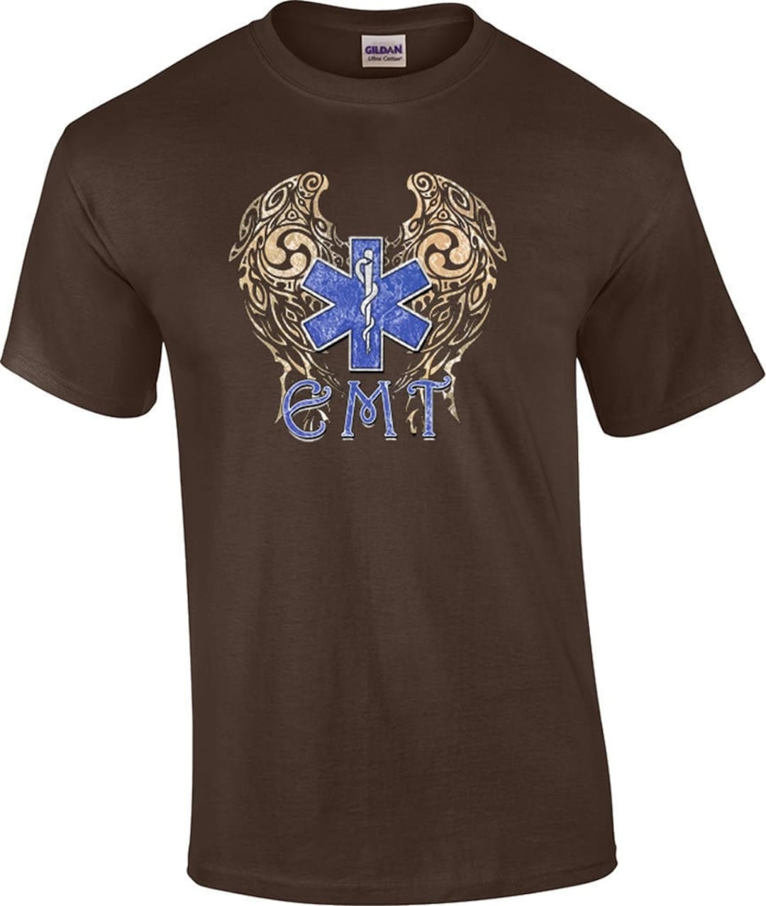 EMT Emergency Medical Technician Occupation Wings T-shirt - Etsy