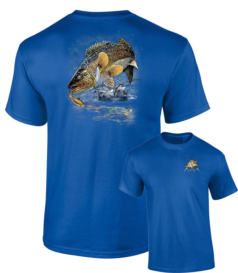 Jumping Striped Bass T-shirt Striper Bass Chasing Lure Shirt - Etsy Italia