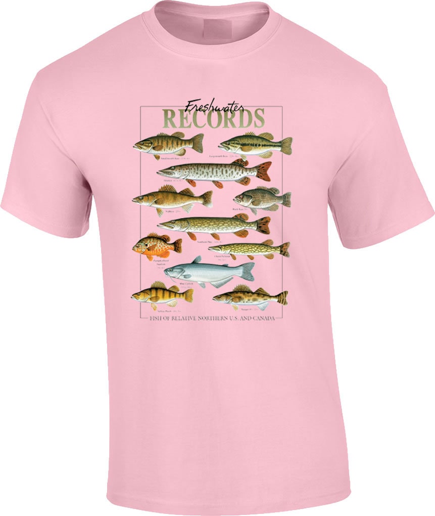 Freshwater Records Fish of US and Northern Canada Walleye Bass Fishing ...