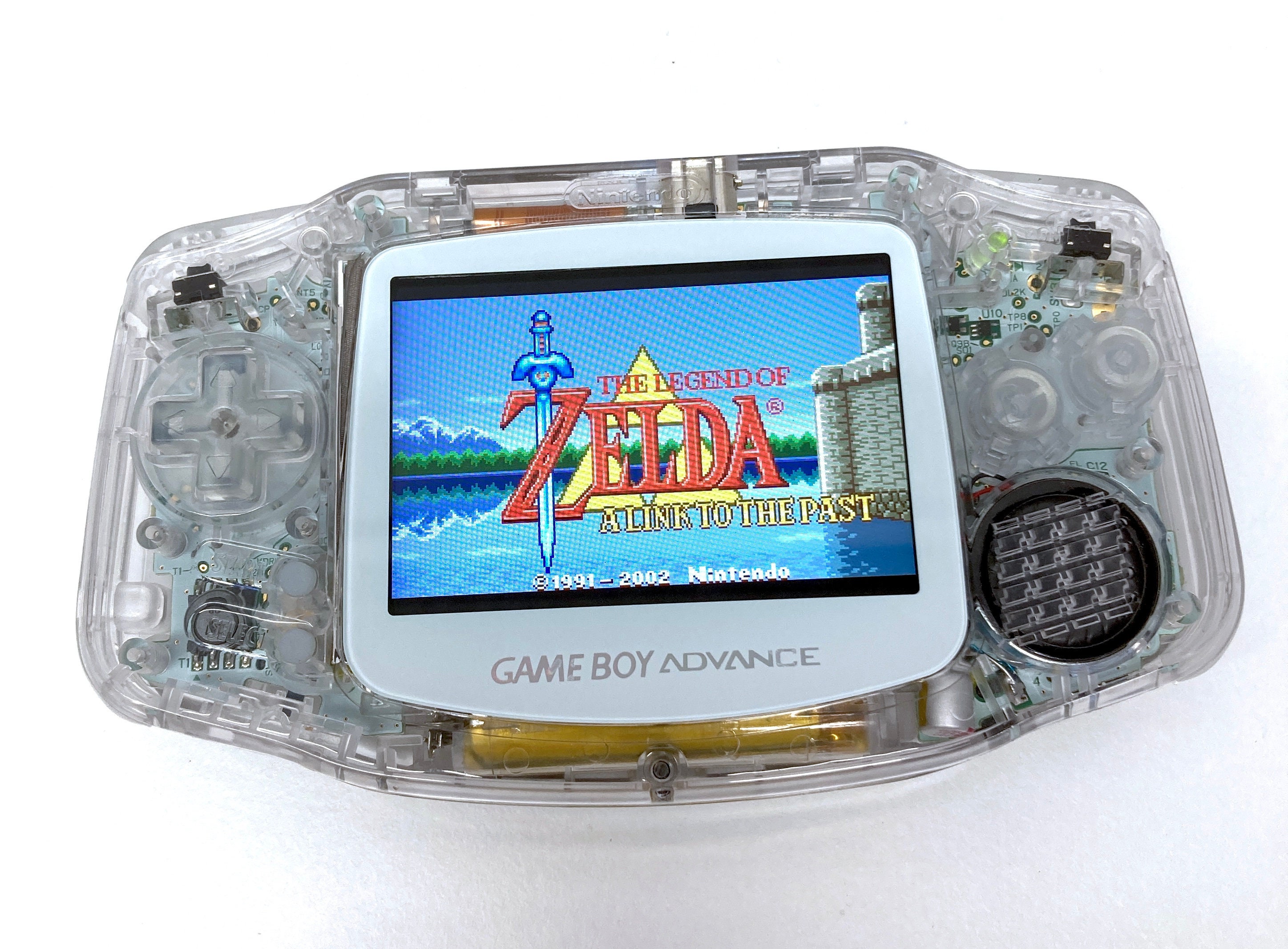 Game Boy Advance Mirror Clear GBA Backlit Funnyplaying IPS V2 - Etsy