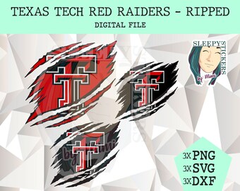 Texas Tech Football Png - Etsy