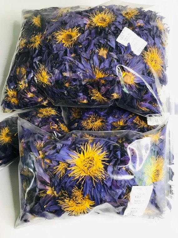 1000g Premium Organic Dried Blue Lotus Flowers Blue Tea | Etsy