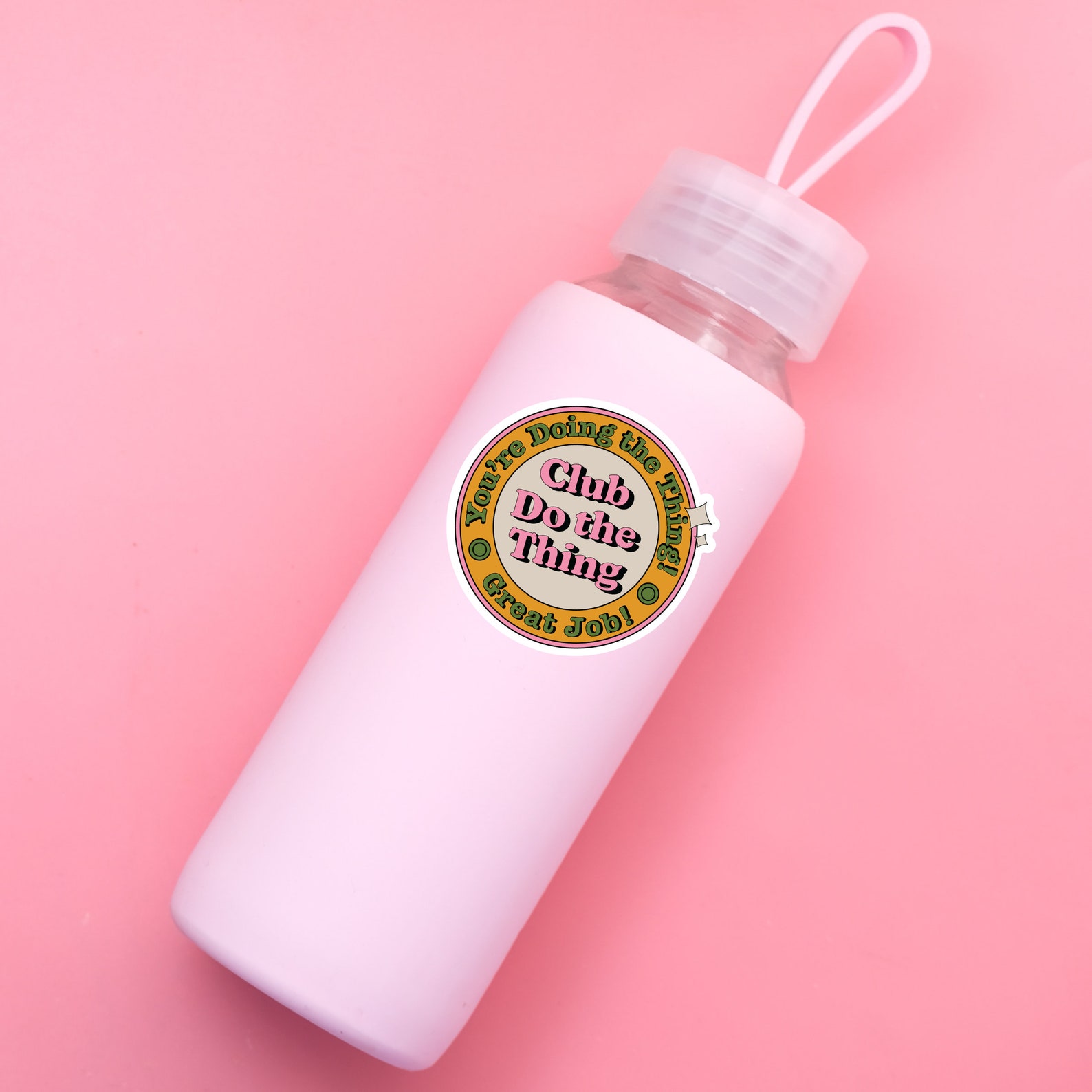 Club Do the Thing Badge DISHWASHER SAFE Sticker Gift for Crafters ...