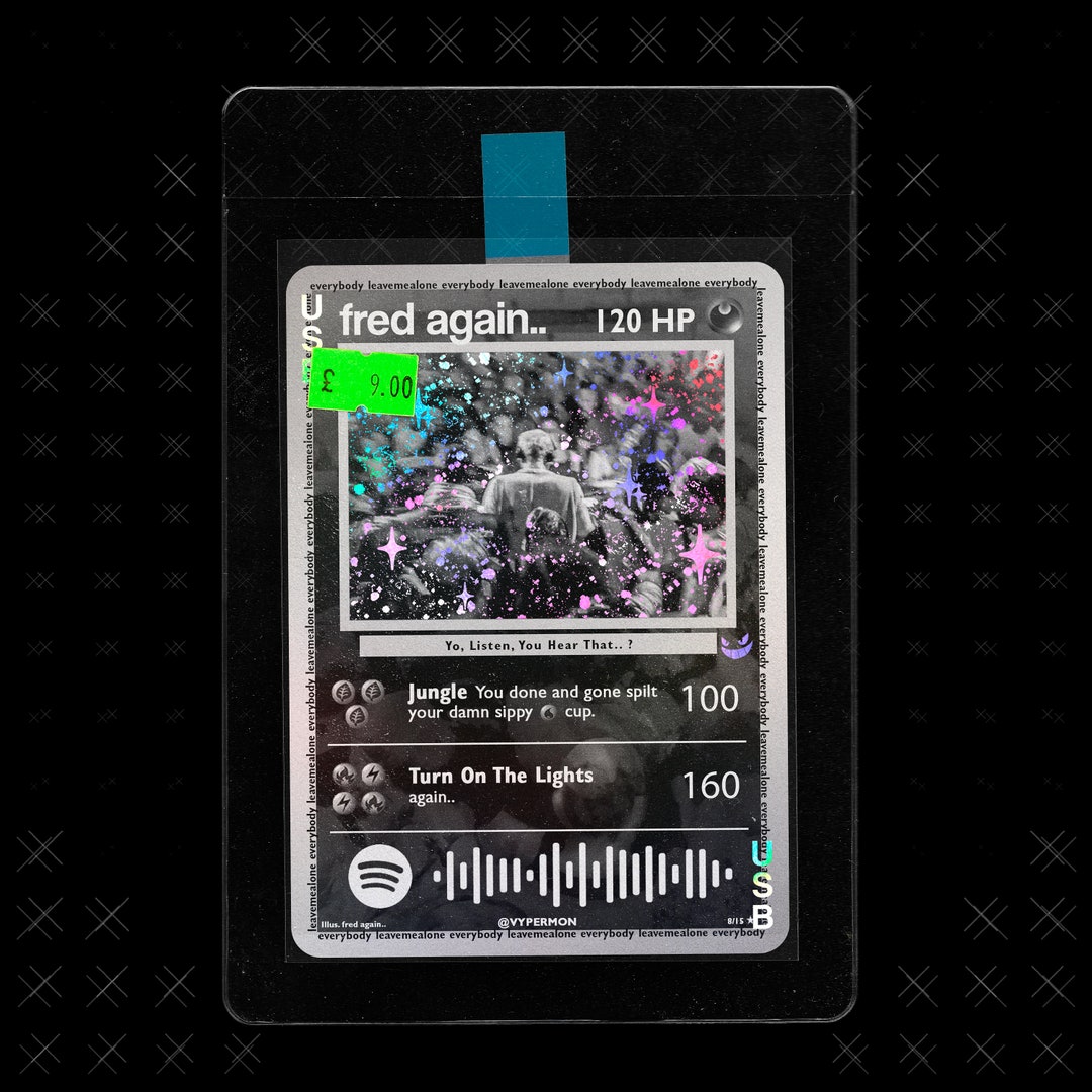 Fred Again USB Trading Card - Etsy UK