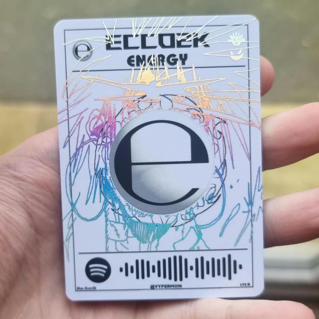 Ecco2k Energy Trading Card - Etsy