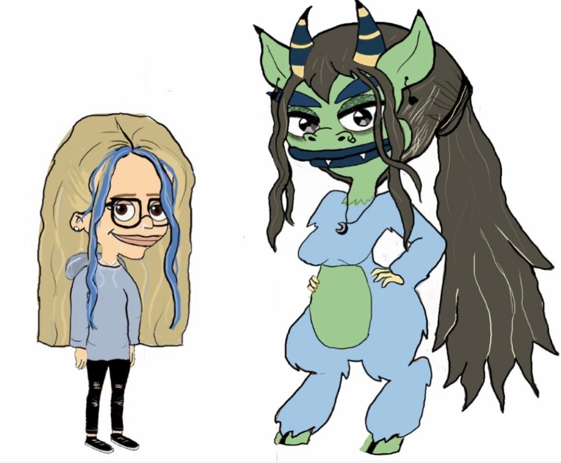 Big Mouth Character and Hormone Monster Commisions | Etsy