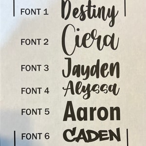 CUSTOM PERMANENT VINYL Labels Names Initials - Etsy
