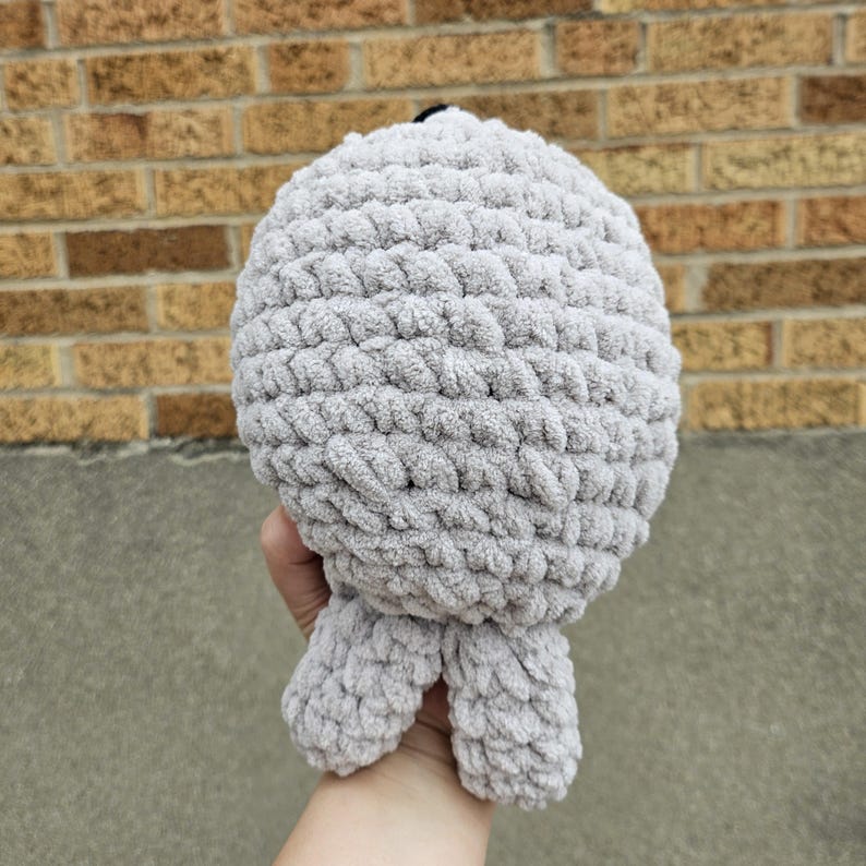 Crochet Seal Plushie, Baby Seal Cub Stuffed Animal, Chunky Arctic Ocean ...