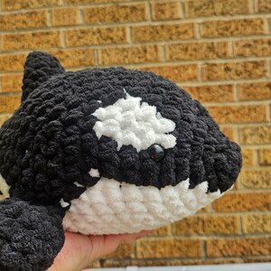 Handmade Crochet Orca, Aquatic Plushie, Orca Amigurumi, Killer Whale ...