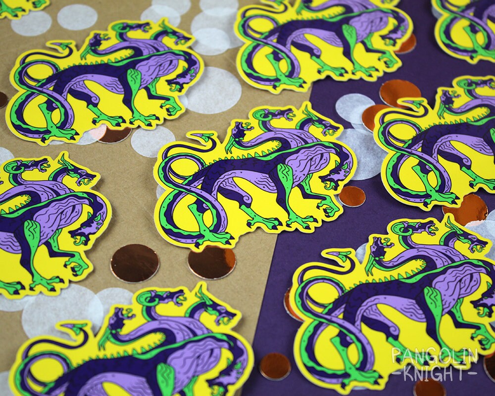 Hydra Vinyl Sticker - Etsy