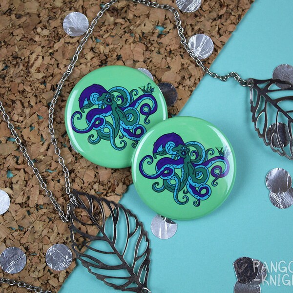Kraken Pin - Etsy