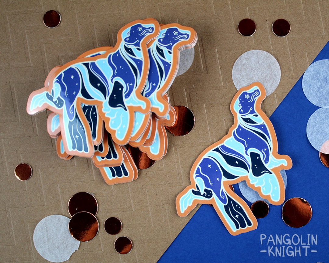 Sea Lion Vinyl Sticker - Etsy