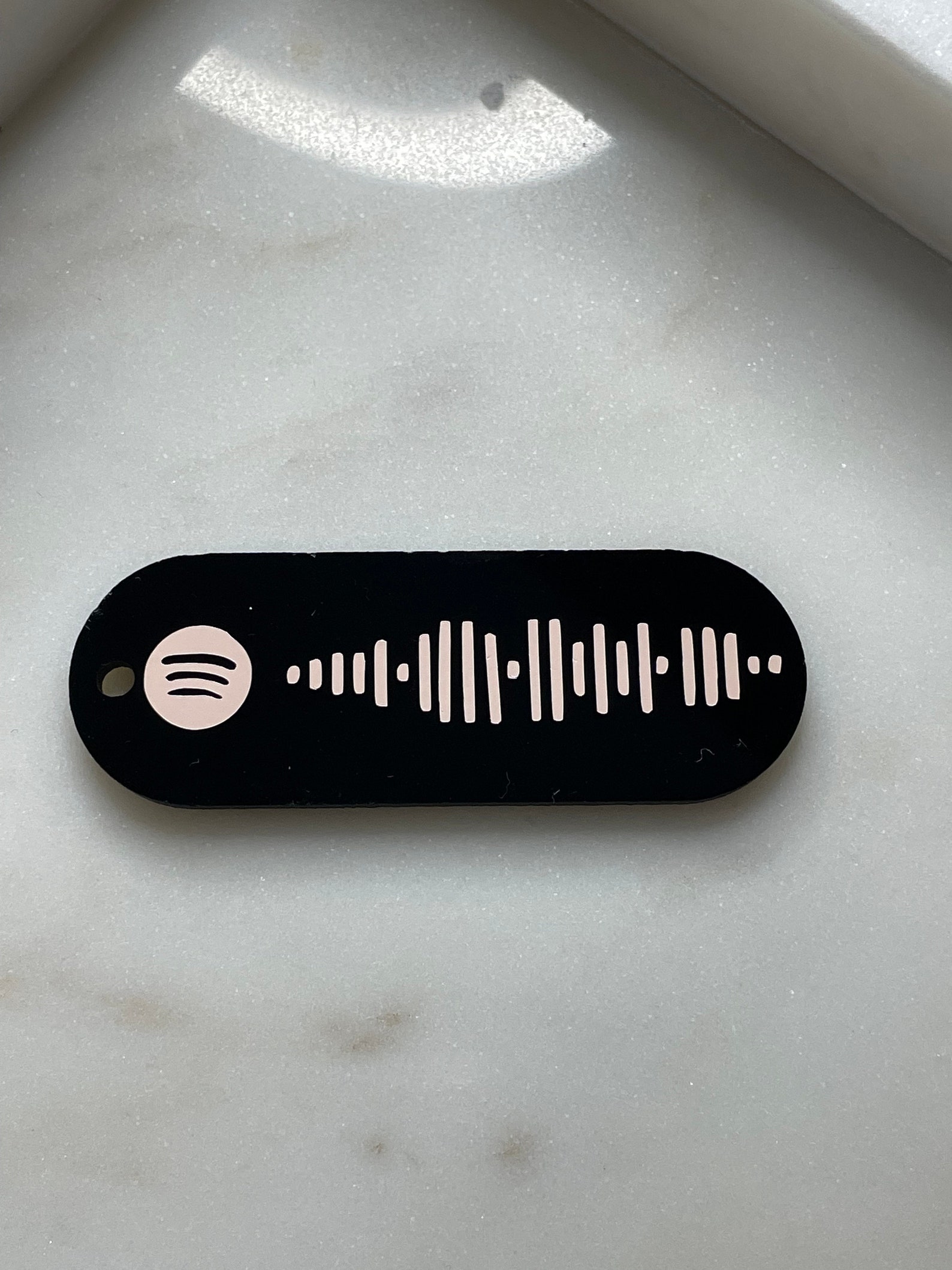 Spotify Code Key Ring Custom Key Ring Personalised Key | Etsy