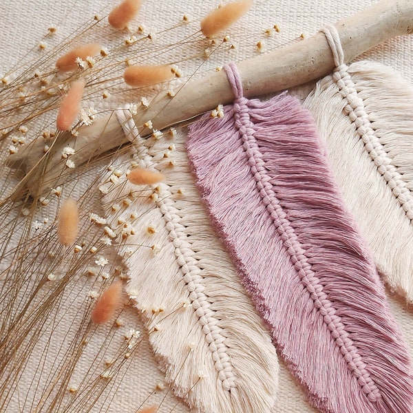 Feather Macrame - Etsy
