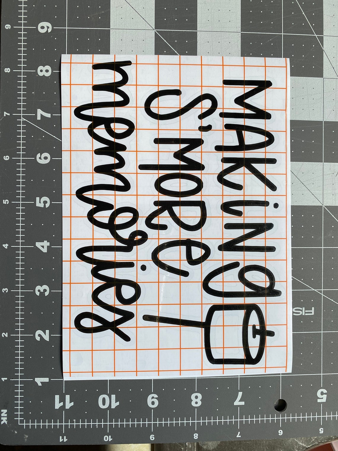 Making Smore Memories Vinyl Decal Camping Decal | Etsy