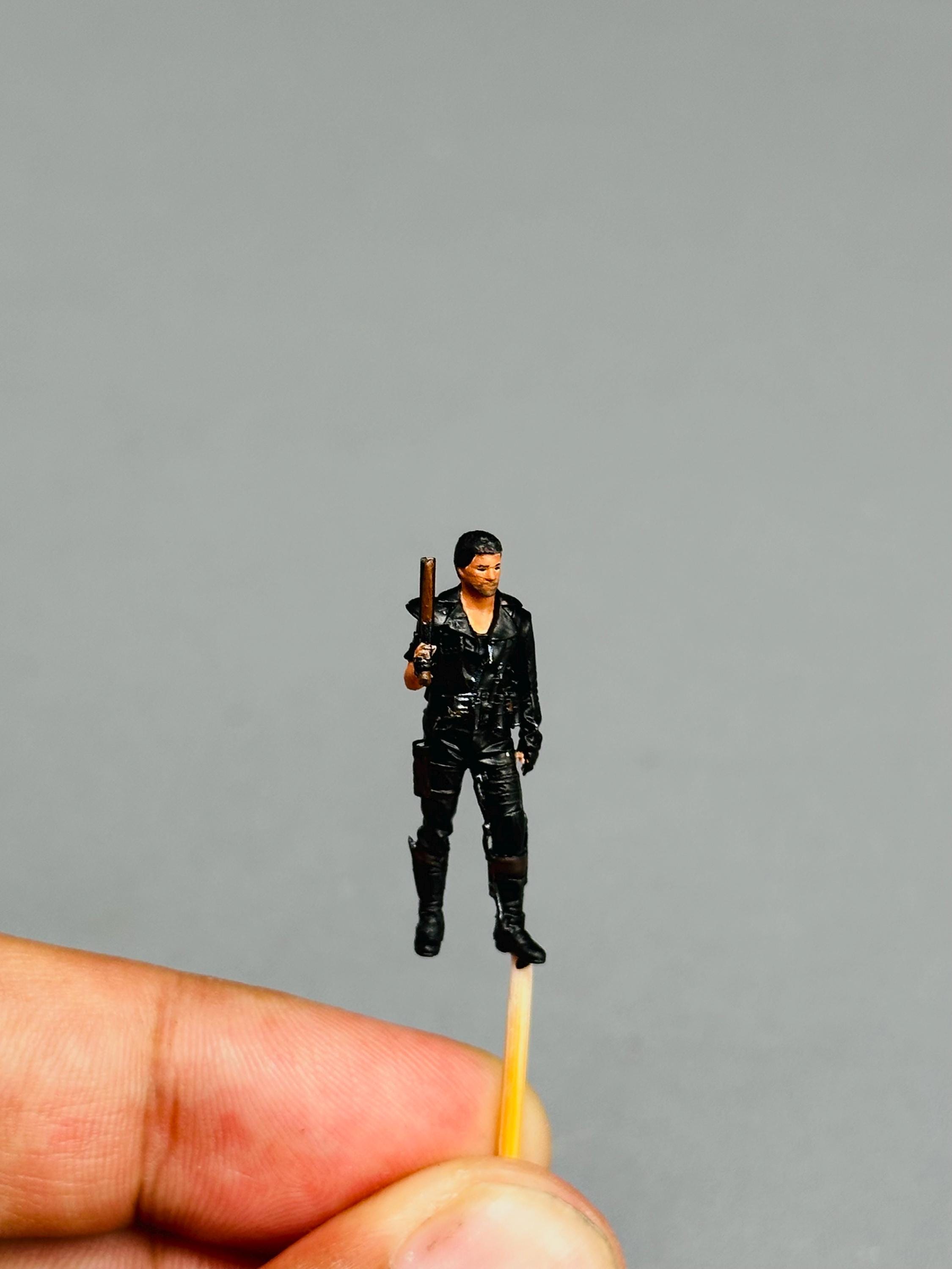 Black Man Figure HO 1/64 1/18 1/24 1/35 1/43-48 1/72 N-scale MN039 ...