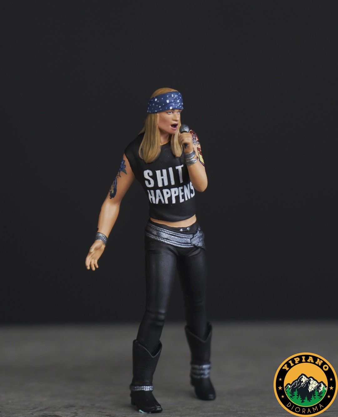 Axl Rose Gnr Figure 1:18 to HO Scale Handpaint High Detail - Etsy Australia