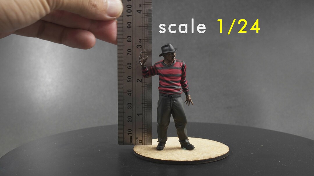 Fred Horror Figure (for Custom Order) Handpaint High Detail HO to 1:18 ...