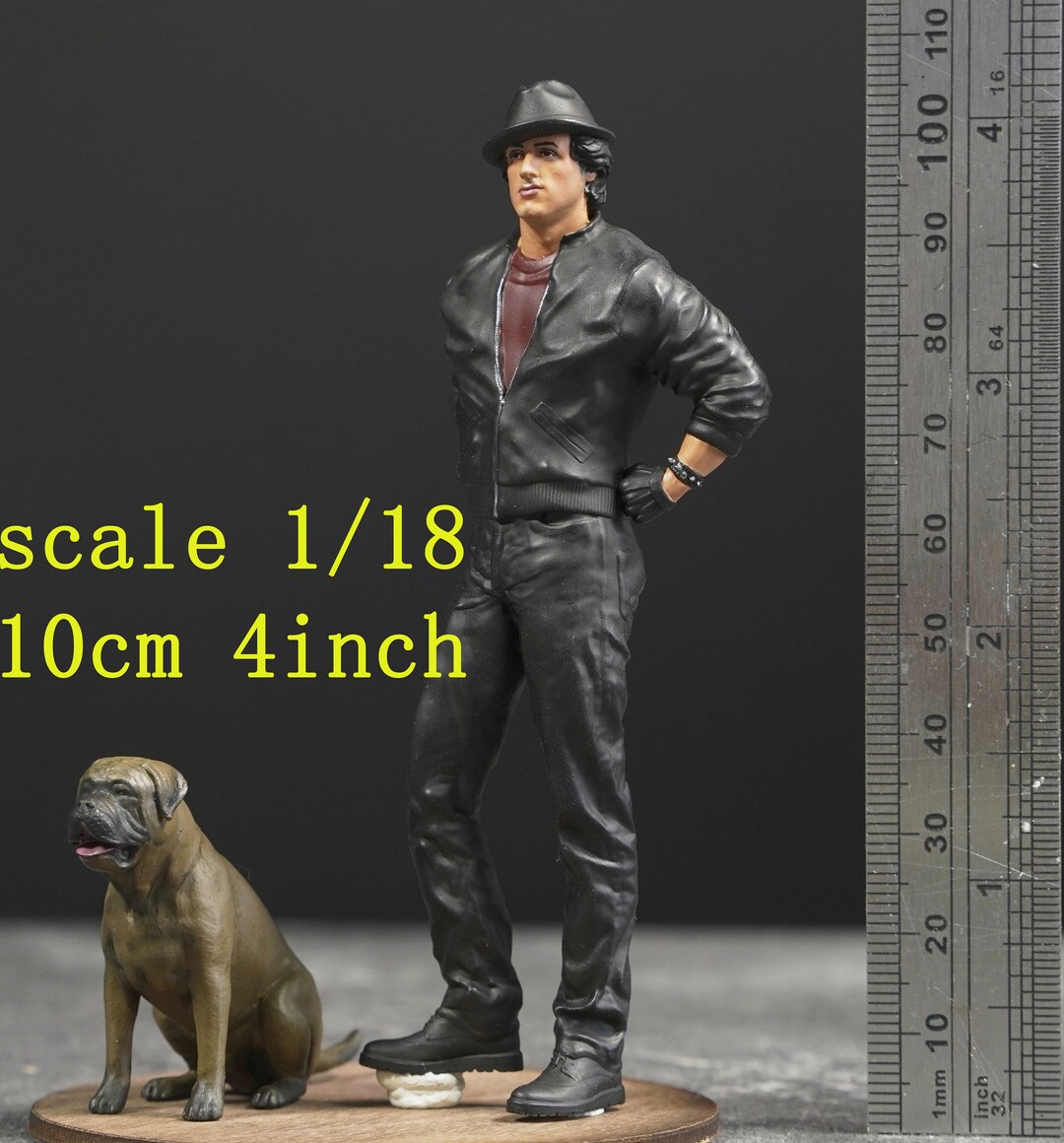 Rock Boxer and the Dog Figure All Scale Handpaint High Detail - Etsy UK