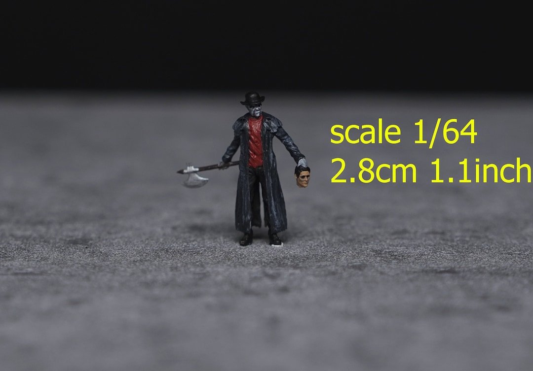 Jeep Horror Figure 1:18 to HO Scale Handpaint High Detail - Etsy UK