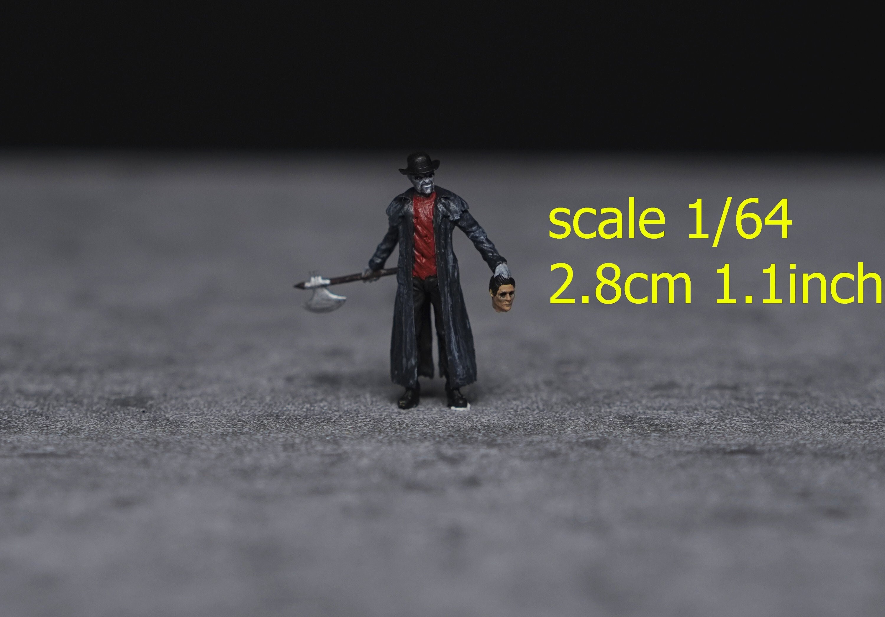 Horror Figure HO 1/64 43 24 1/18 Scale Handpaint High Detail A43 - Etsy