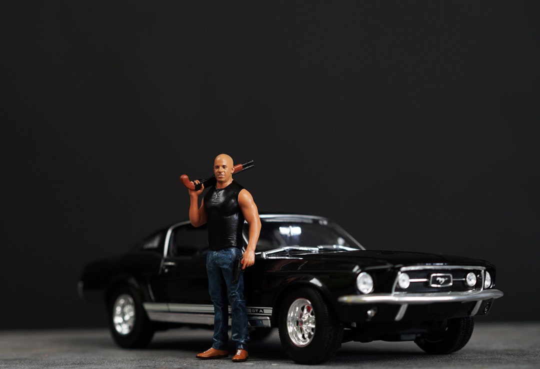 Vin Dom Fast Figure HO 1/64 1/43 1/24 1/18 Scale Handpaint High Detail ...