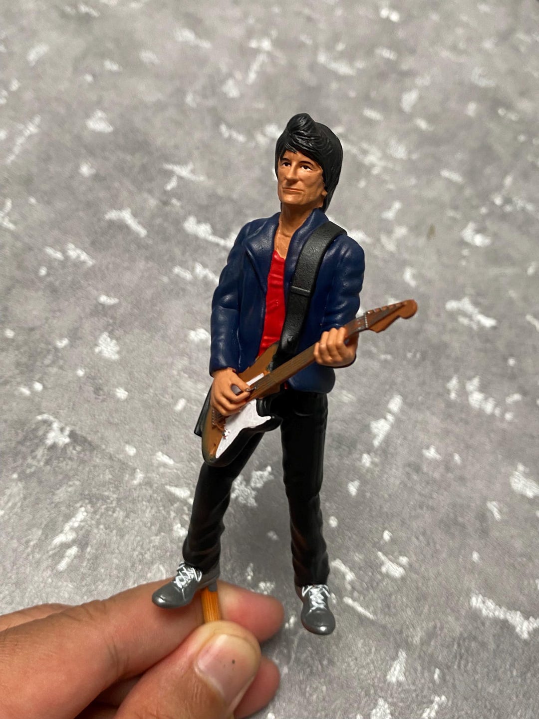 Ron Rock Guitarist Figure Handpaint High Detail 1:18 Scale - Etsy