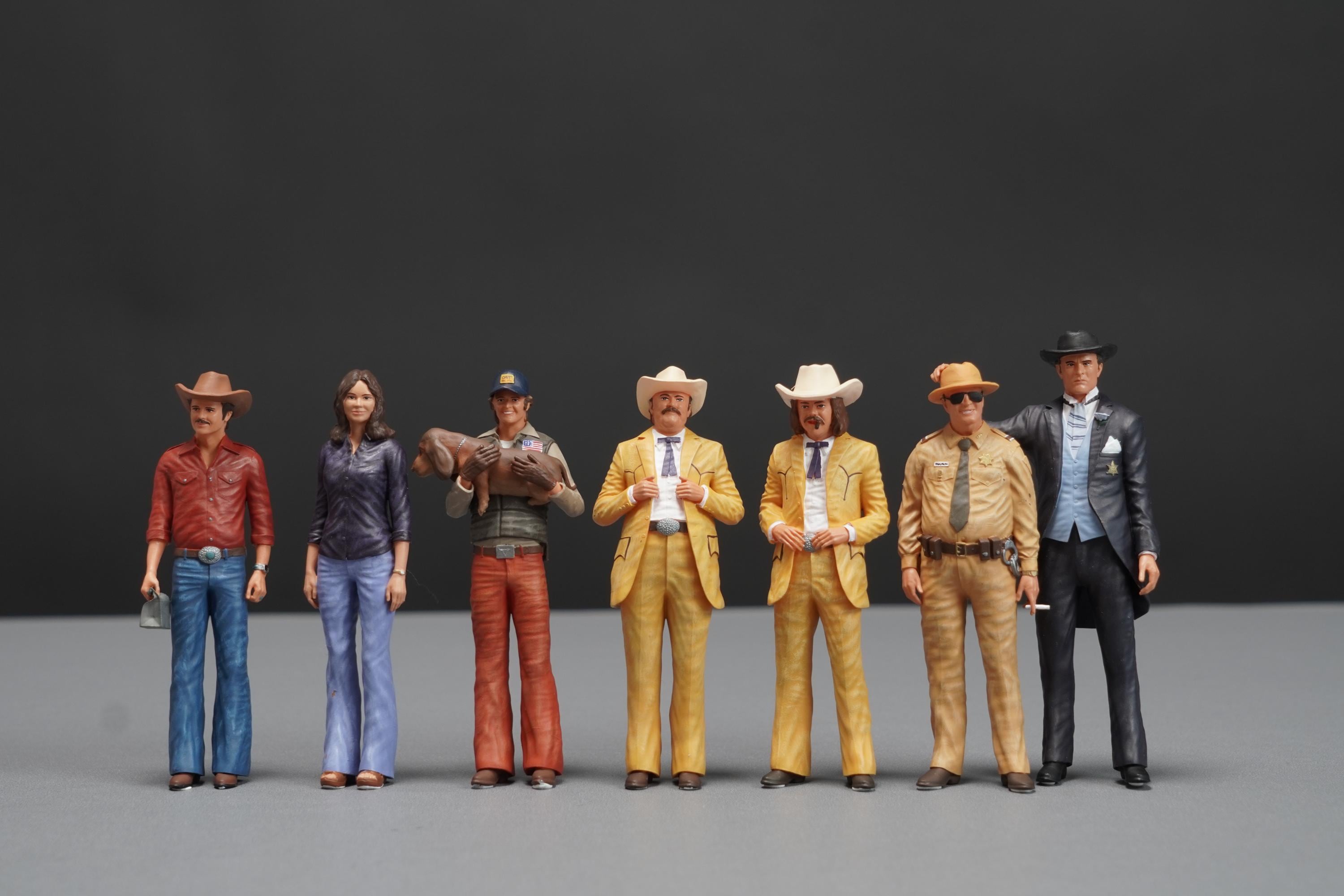 Burt the Smoke Figure HO 1/64 1/18 1/24 1/35 1/43-48 1/72 N-scale BURT ...