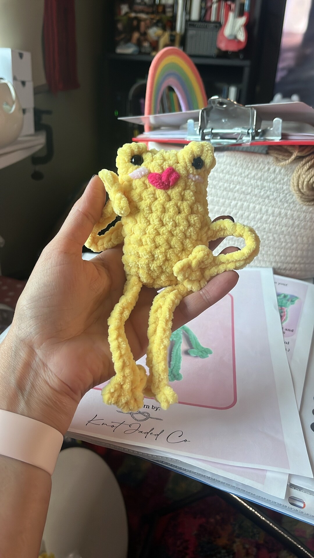 Leggy Froggy Funny Frog - Small Size - Ready to Ship - Etsy