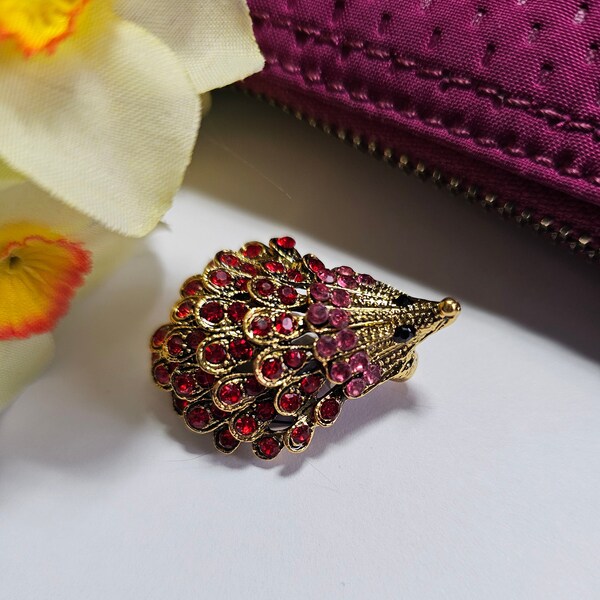 Hedgehog Brooches - Etsy