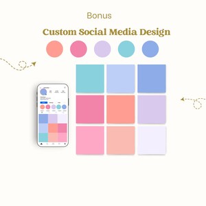 Custom Brand Kit | Pastel Retro Branding | Vibrant Brand Design - Etsy