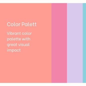 Custom Brand Kit | Pastel Retro Branding | Vibrant Brand Design - Etsy