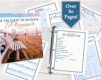 Funeral Planner | Etsy