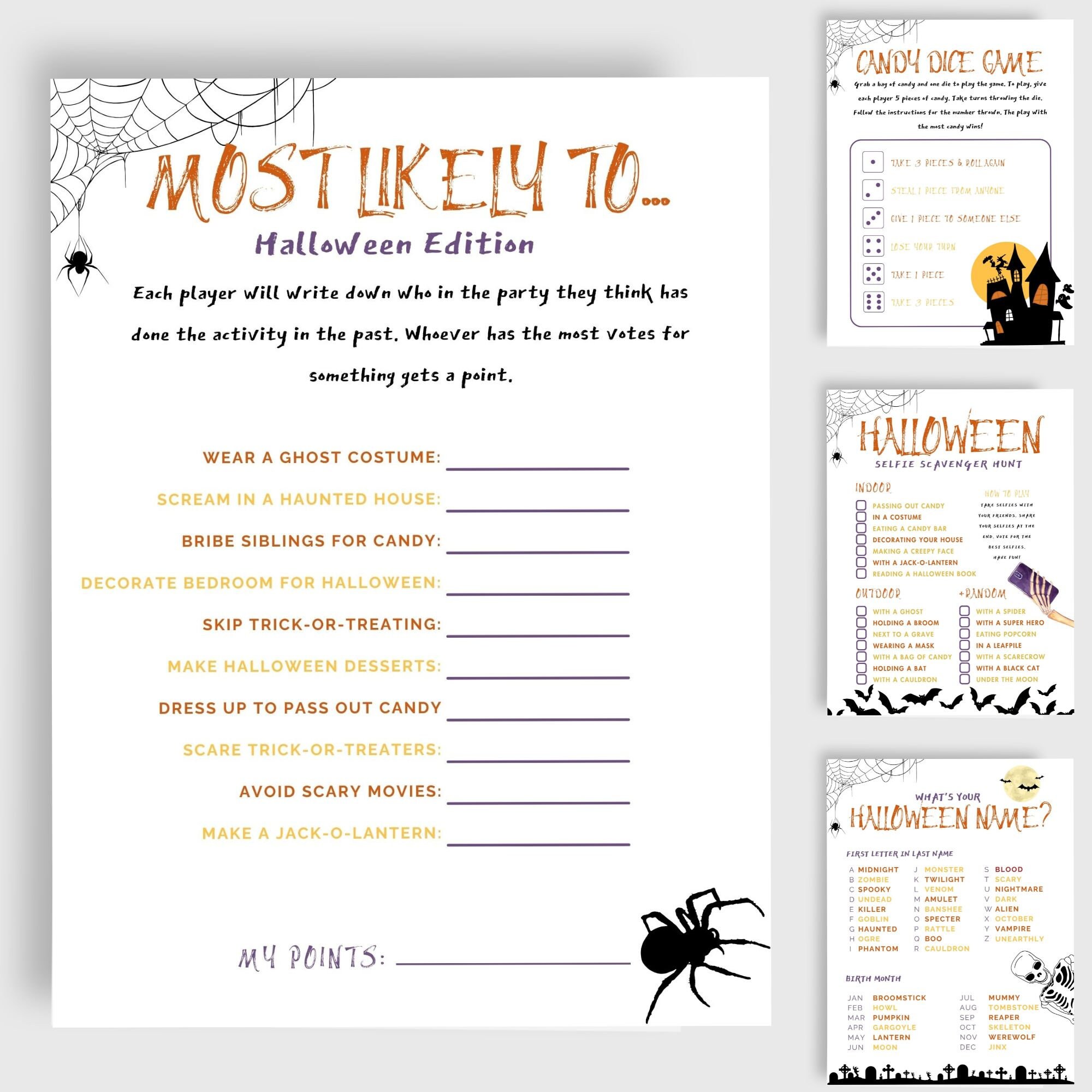 Teen Halloween Games: Spooky Interactive Activities & Entertaining ...