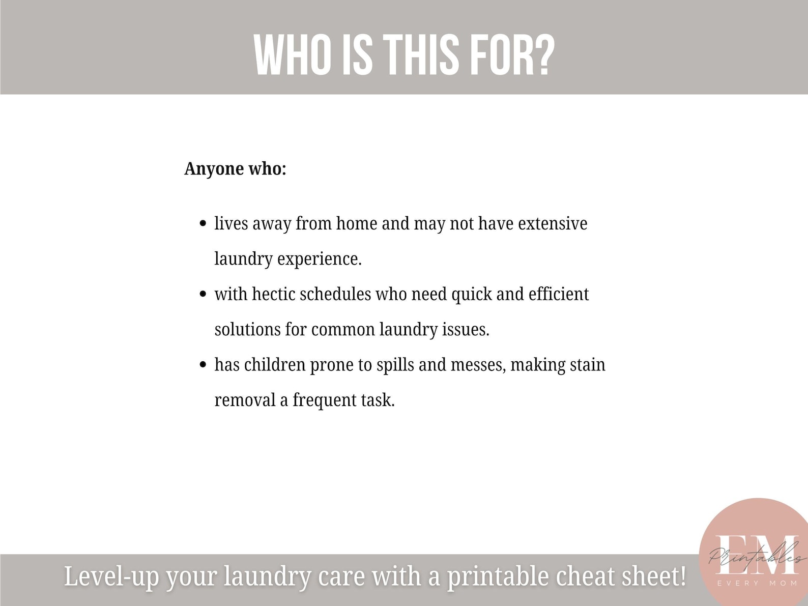 Laundry Guide for Stain Removal - Laundry Stain Removal Cheat Sheet ...