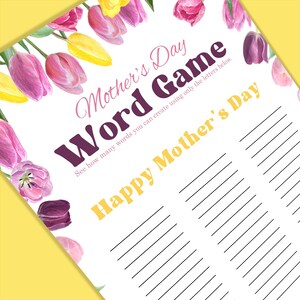 Mothers Day Trivia Bundle, Printable Party Games for Mom, Fun ...