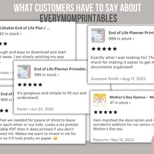 School Organizer for Parents W/ Fillable PDF ~ Back to School ~ School ...