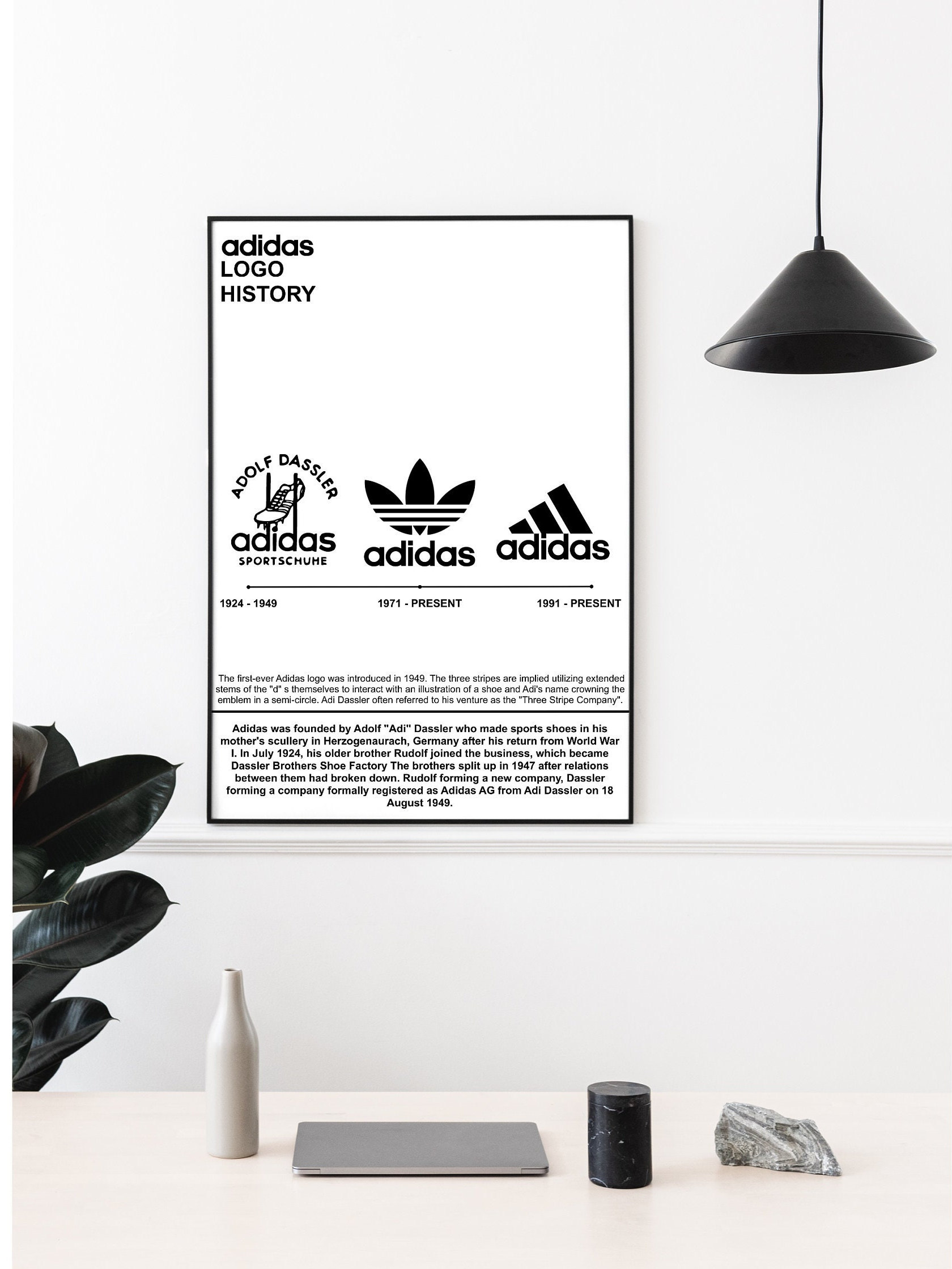 Adidas Logo Timeline